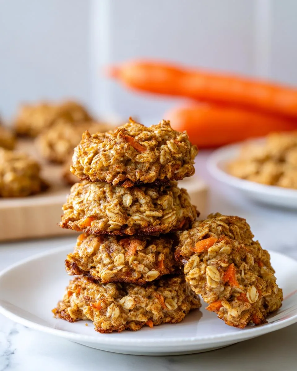 14 Guilt-Free Bites Healthy Carrot Cake Oatmeal Cookies - Yumivia