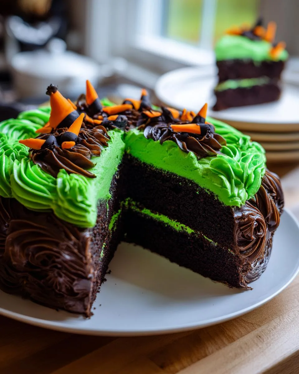 Spooky Witches Brew Halloween Cake That Casts a Spell - Yumivia