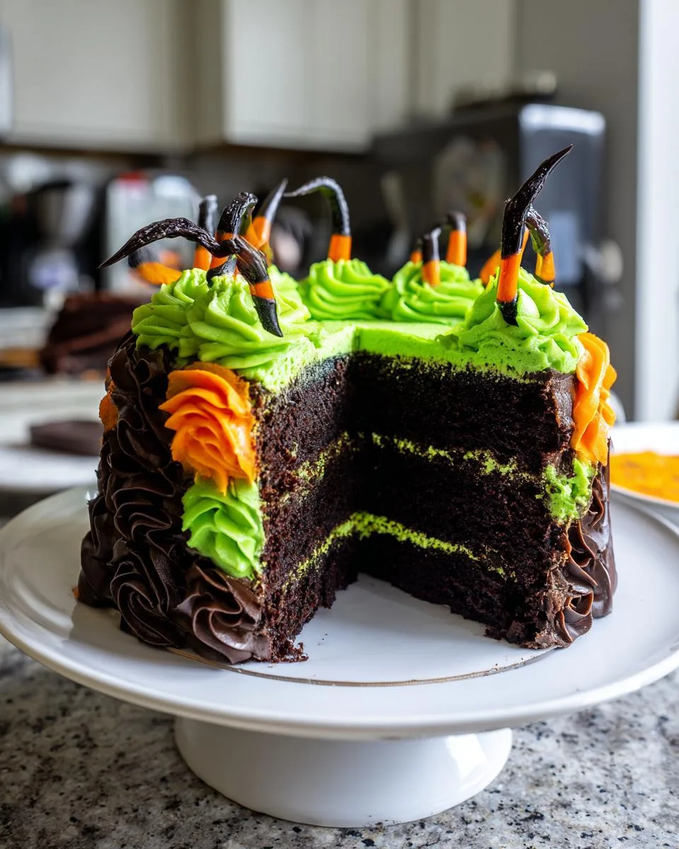 Spooky Witches Brew Halloween Cake That Casts a Spell - Yumivia