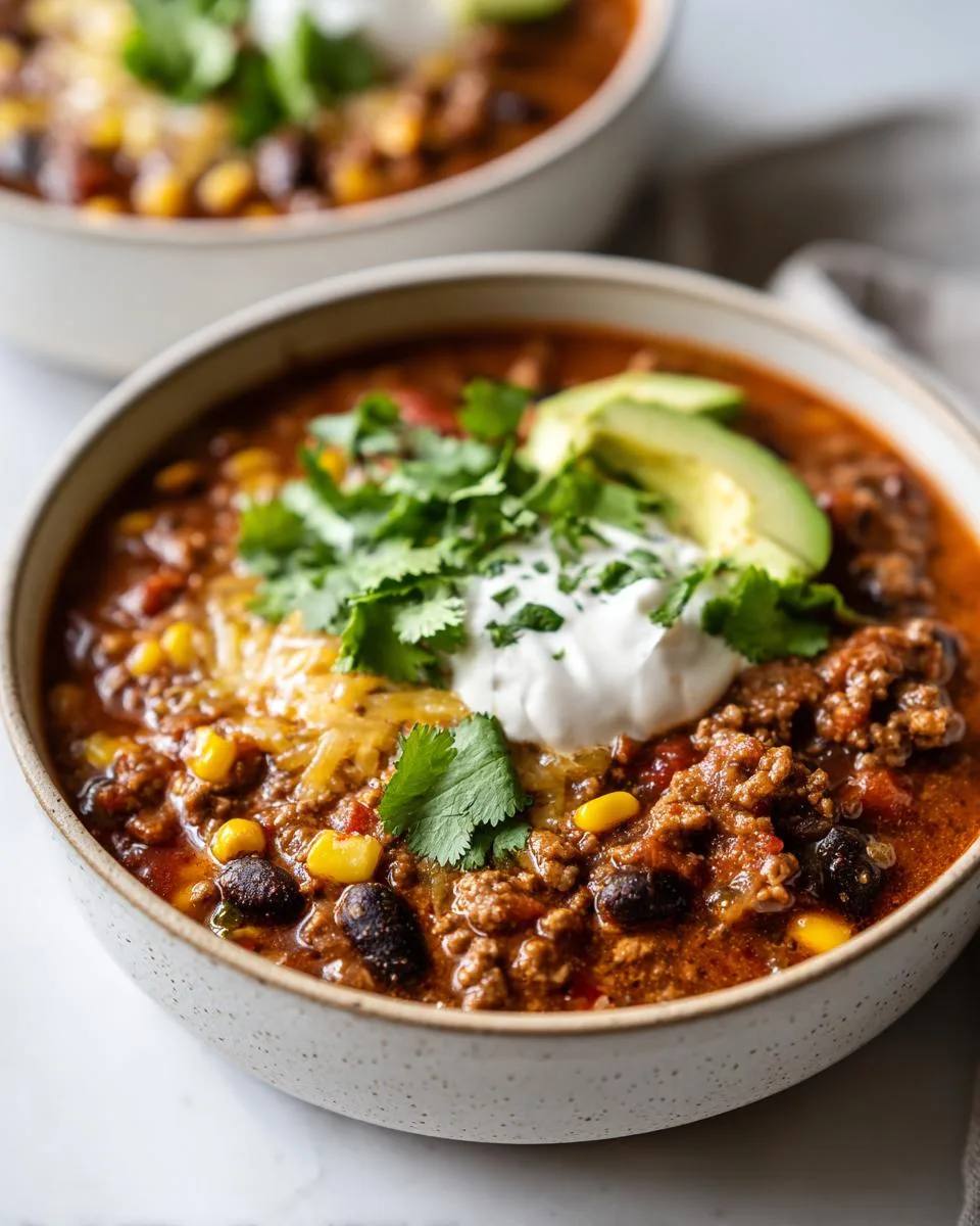 Creamy Taco Soup in 35 Minutes - Easy & Irresistible - Yumivia