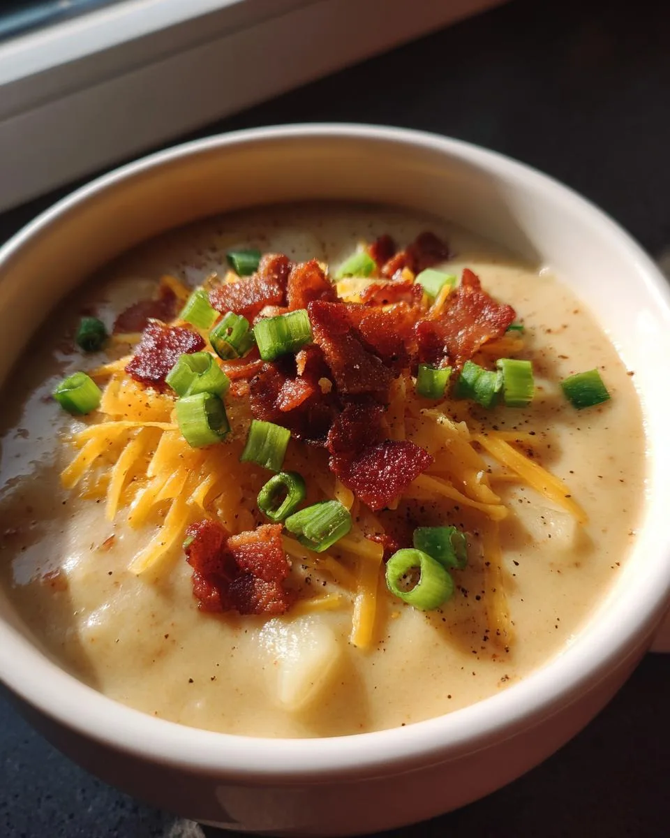 Creamy 30-Minute Easy Homemade Potato Soup Recipe - Yumivia