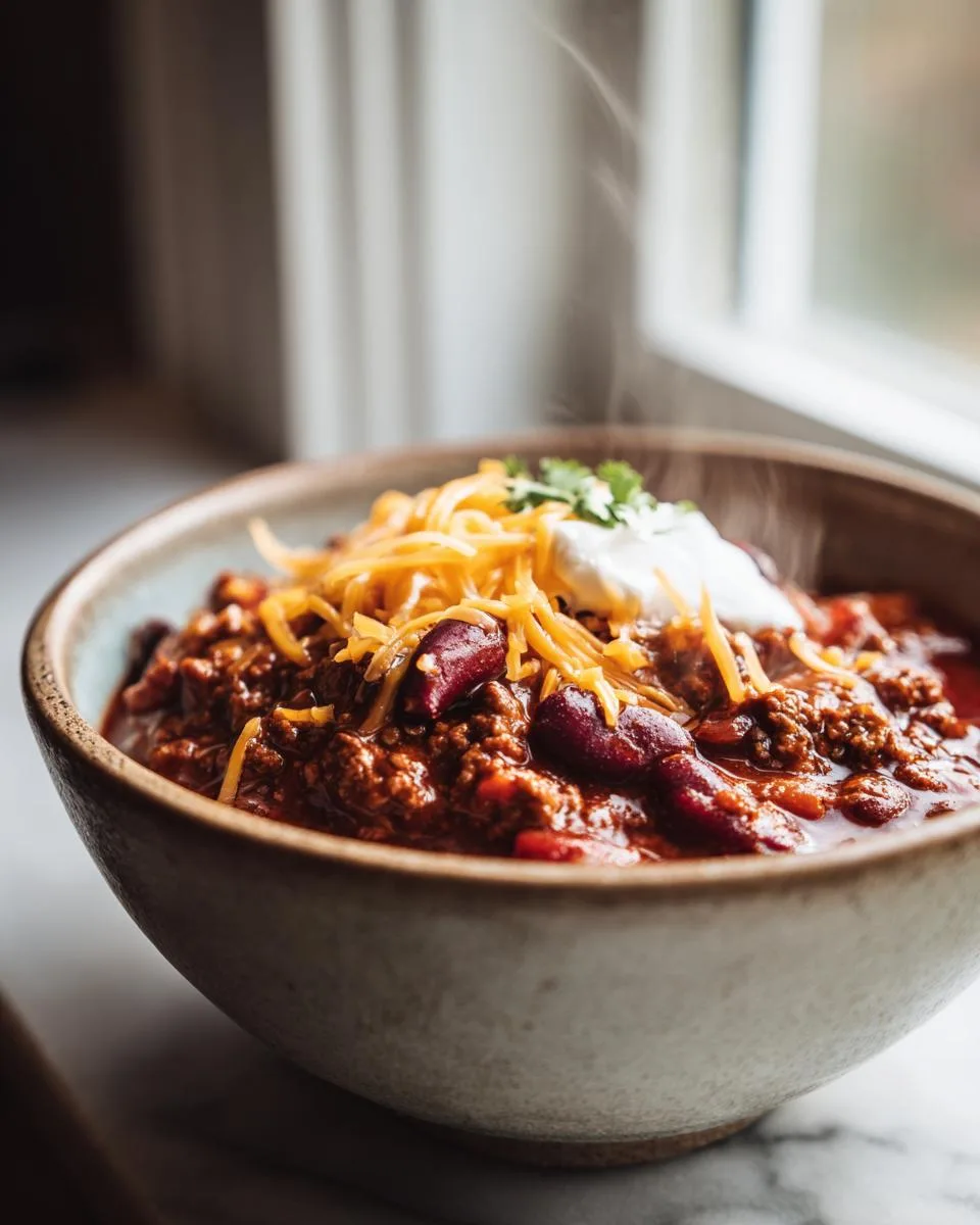 3 Secret Ingredients for Perfect Homemade Ground Beef Chili Every Time ...