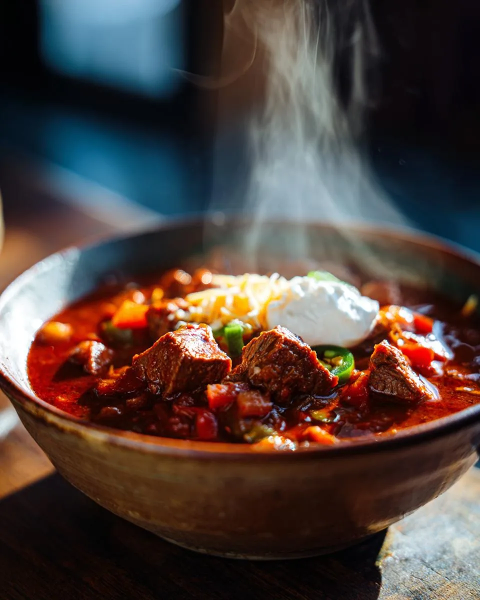 Hearty Cowboy Chili Recipe with 4 Pounds of Beef Bliss - Yumivia
