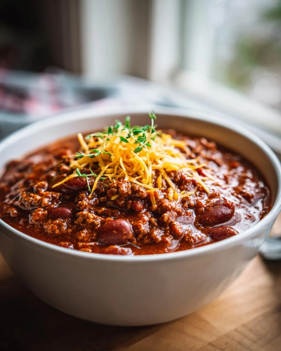 Easy 4 Ingredient Chili in Just 30 Minutes - Hearty & Delicious - Yumivia
